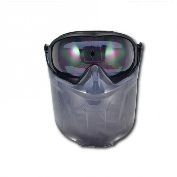 Ergonomic protective flip-up safety face shield